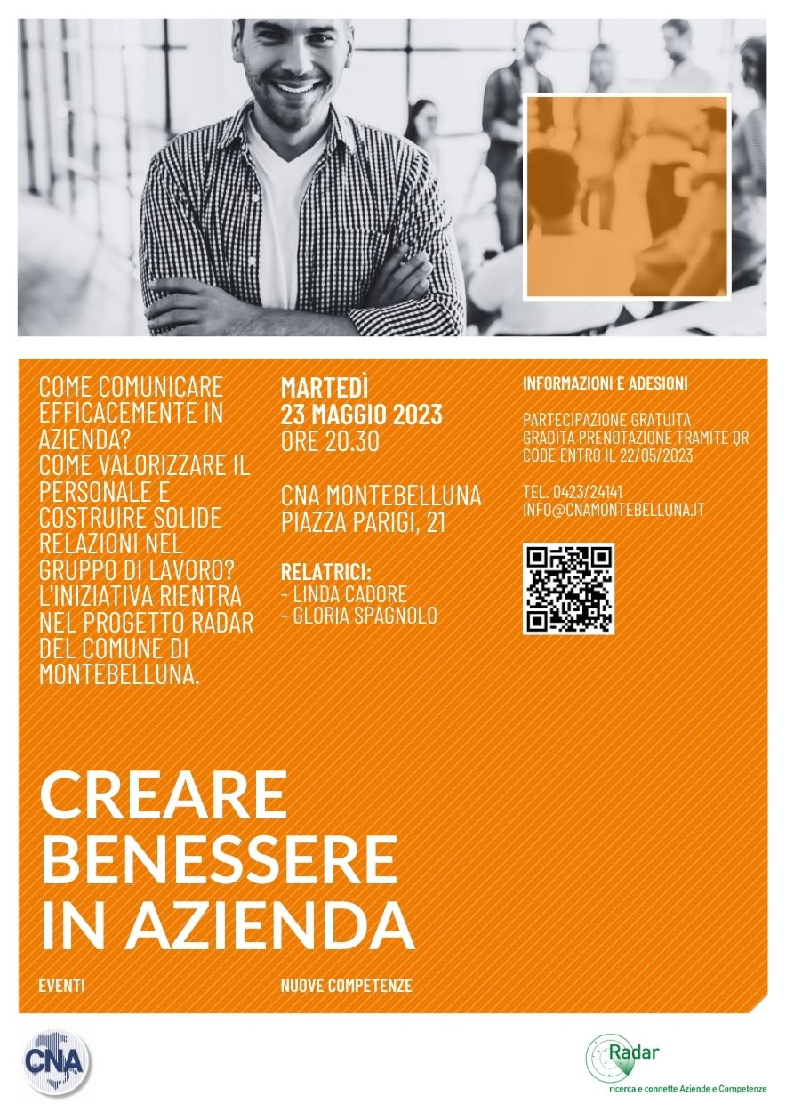 Benessere in azienda, come crearlo - CNA Treviso
